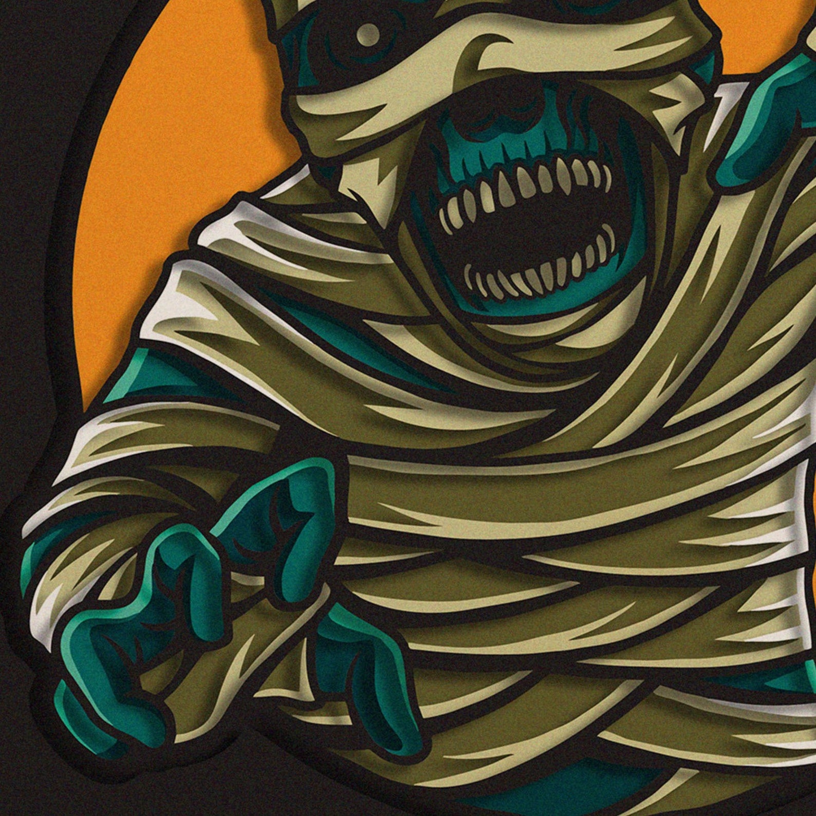 3d Mummy Svg, Shadow Box, Paper Cut, Halloween 3d Layered, Spooky Svg ...
