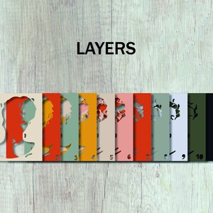 3d David, Shadow Box, 3d Layered Art, Paper Cut, Files for Cricut, for ...