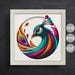 3d Peacock, Shadow Box Templates, 3D Bird Shadow Box / SVG for ...