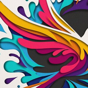 Layered Bird SVG, Shadow Box Template, Sparrow Bird 3D SVG Shadowbox ...