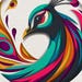 3d Peacock, Shadow Box Templates, 3D Bird Shadow Box / SVG for ...