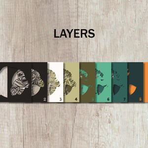 3d Mummy Svg, Shadow Box, Paper Cut, Halloween 3d Layered, Spooky Svg ...