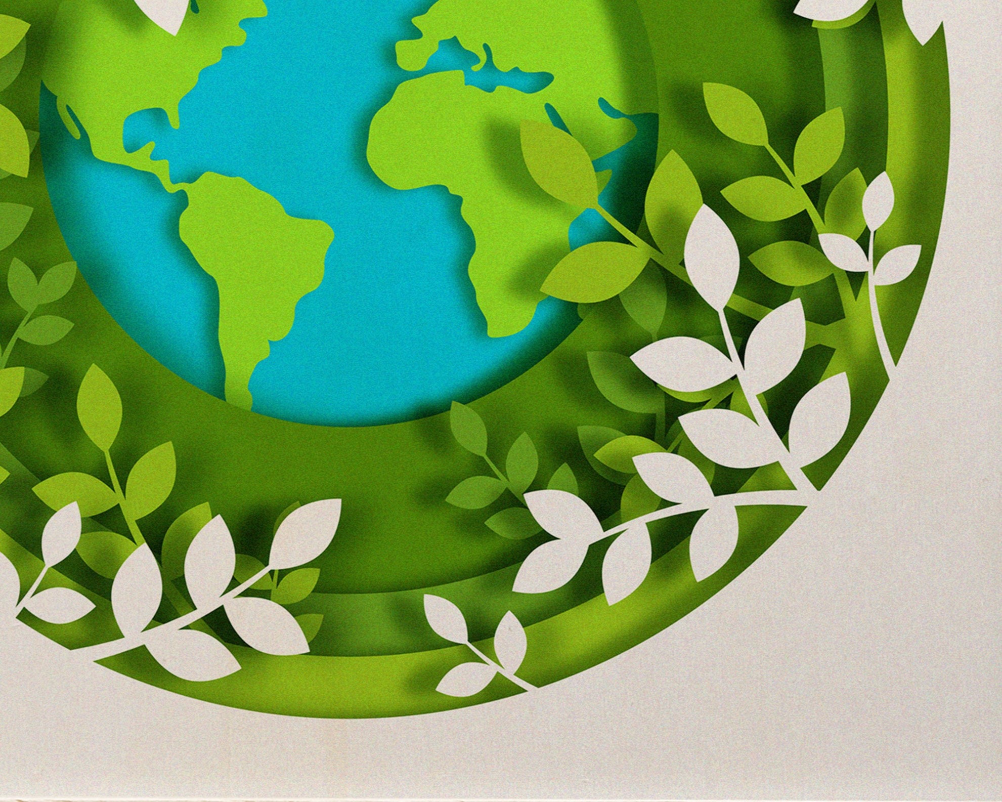 3D World, Shadow Box Svg, 3D Paper Cut Shadow Box Template, SVG Digital ...