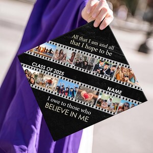 Custom Graduation Cap Topper With Photo&name,personalized Graduation ...