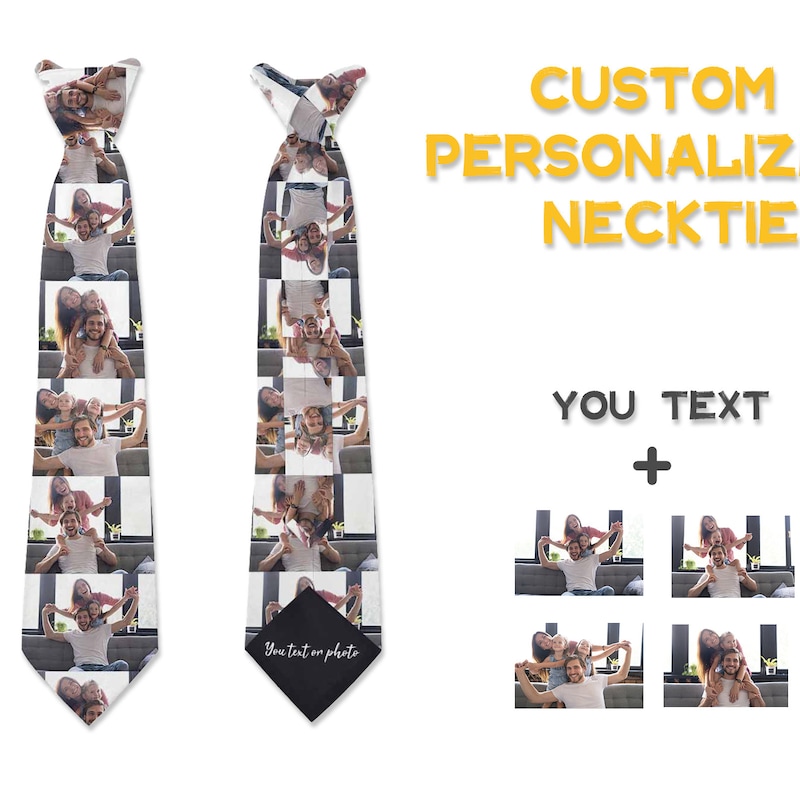 Personalized Photo Ties - Etsy