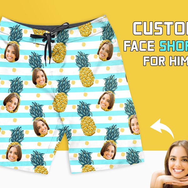 Custom Swim Trunks - Etsy