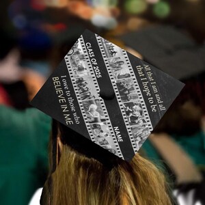 Custom Graduation Cap Topper With Photo&name,personalized Graduation ...