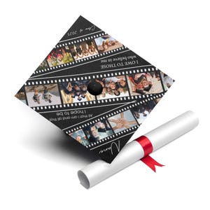 Personalized Graduation Cap Topper With Photo,custom Grad Cap for Class ...