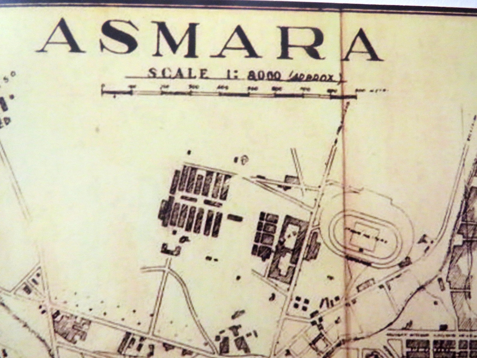 Asmara Map Poster - Etsy