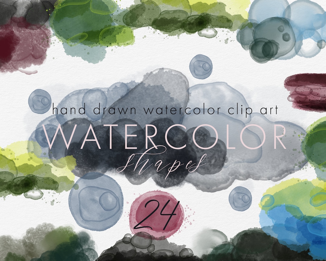 Watercolor Shapes Watercolor Backgrounds Abstract Texture PNG ...