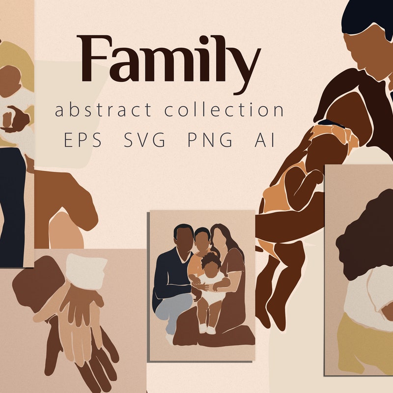 Abstract Family - Etsy