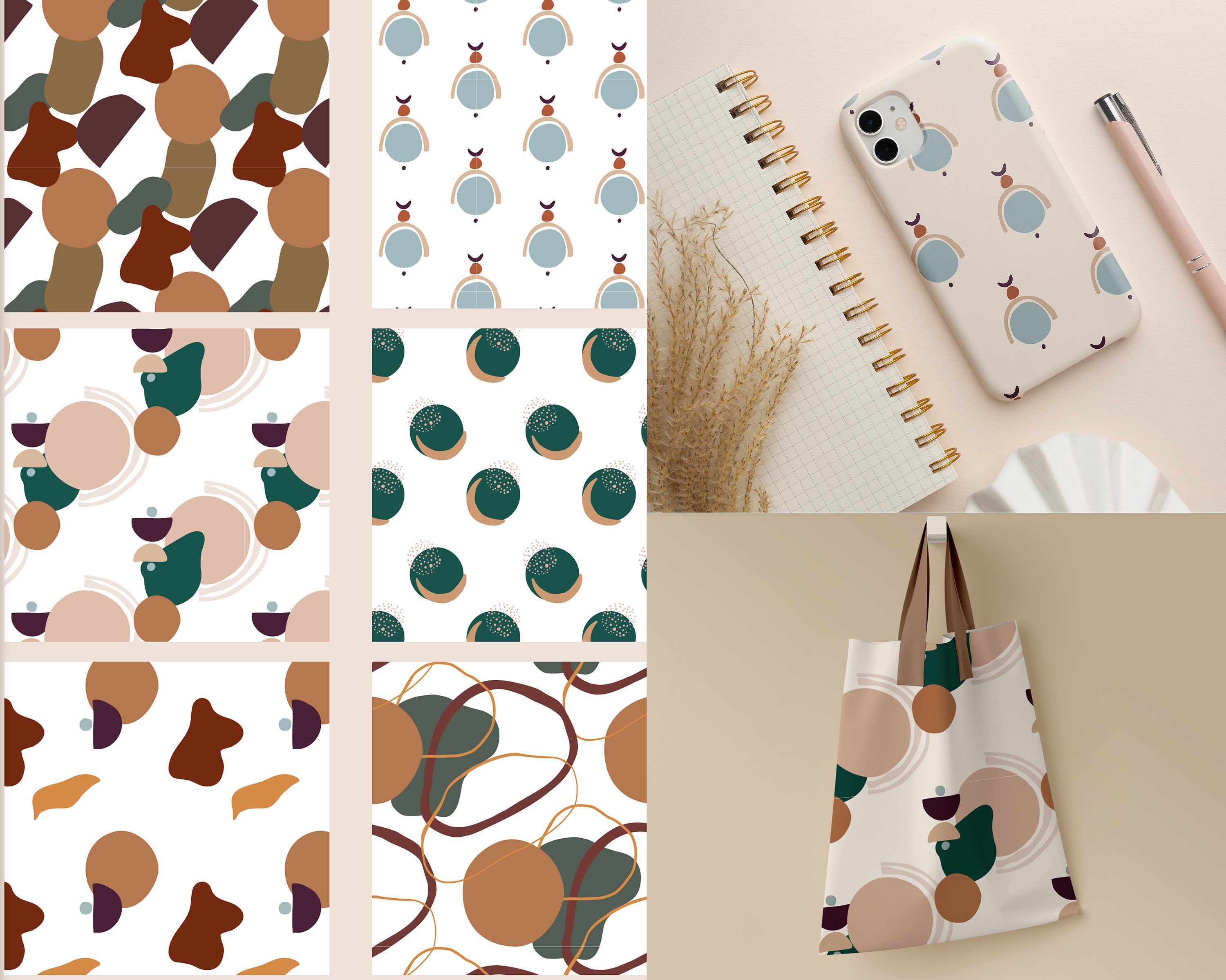 Abstract Shapes Svg Bundle Boho Shapes Svg Organic Shapes Svg - Etsy