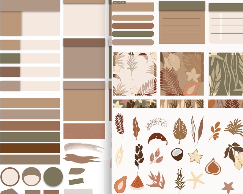 Everyday Stickers Everyday Stickers for Goodnotes - Etsy