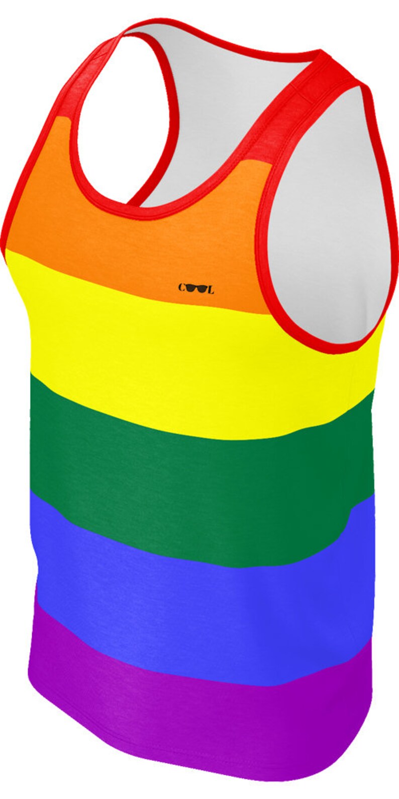 LGBTQ LGBT Gay Lesbian Pride Parade Tank Tee Top Unisex Tolerance ...