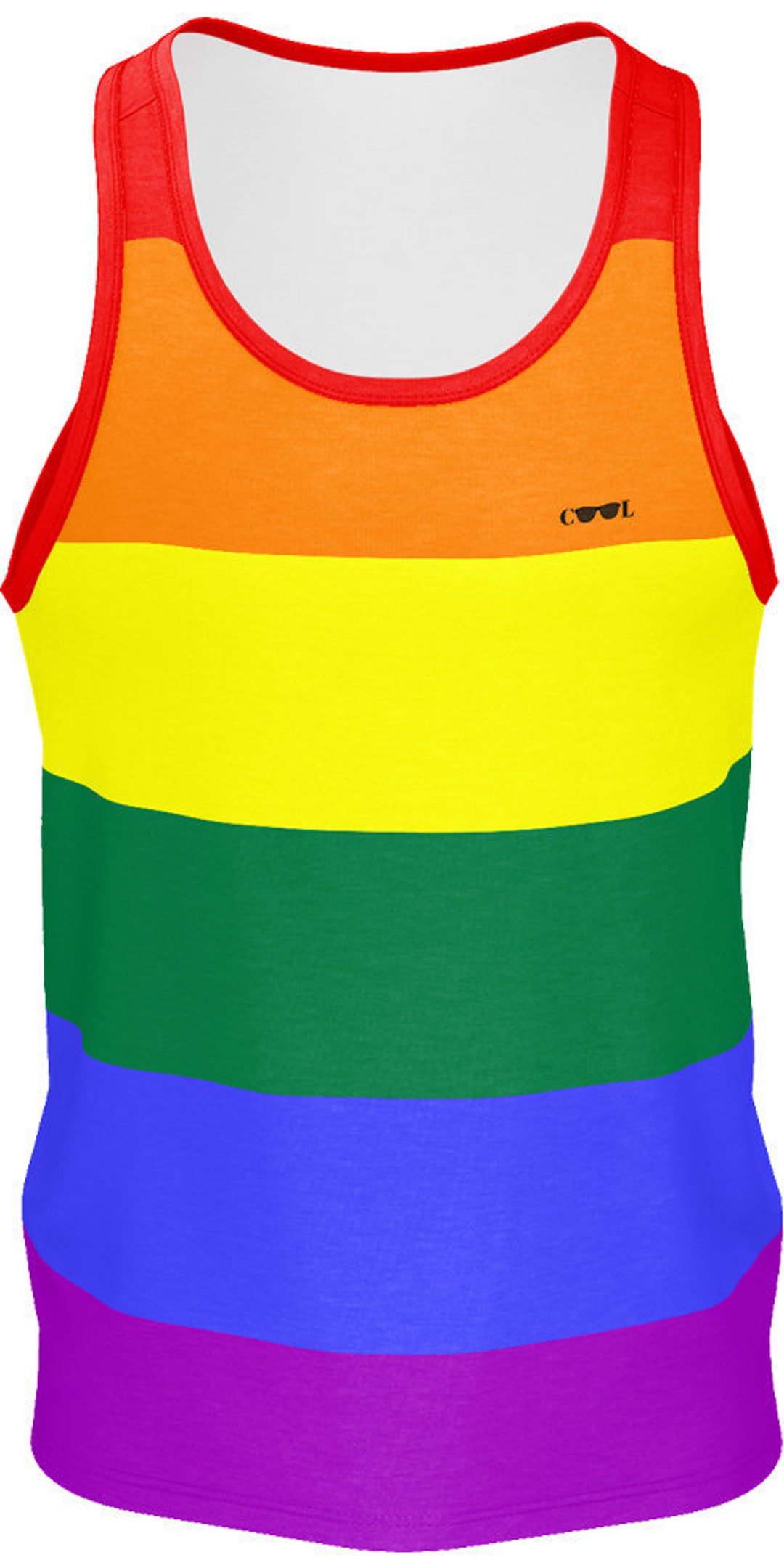 LGBTQ LGBT Gay Lesbian Pride Parade Tank Tee Top Unisex Tolerance ...