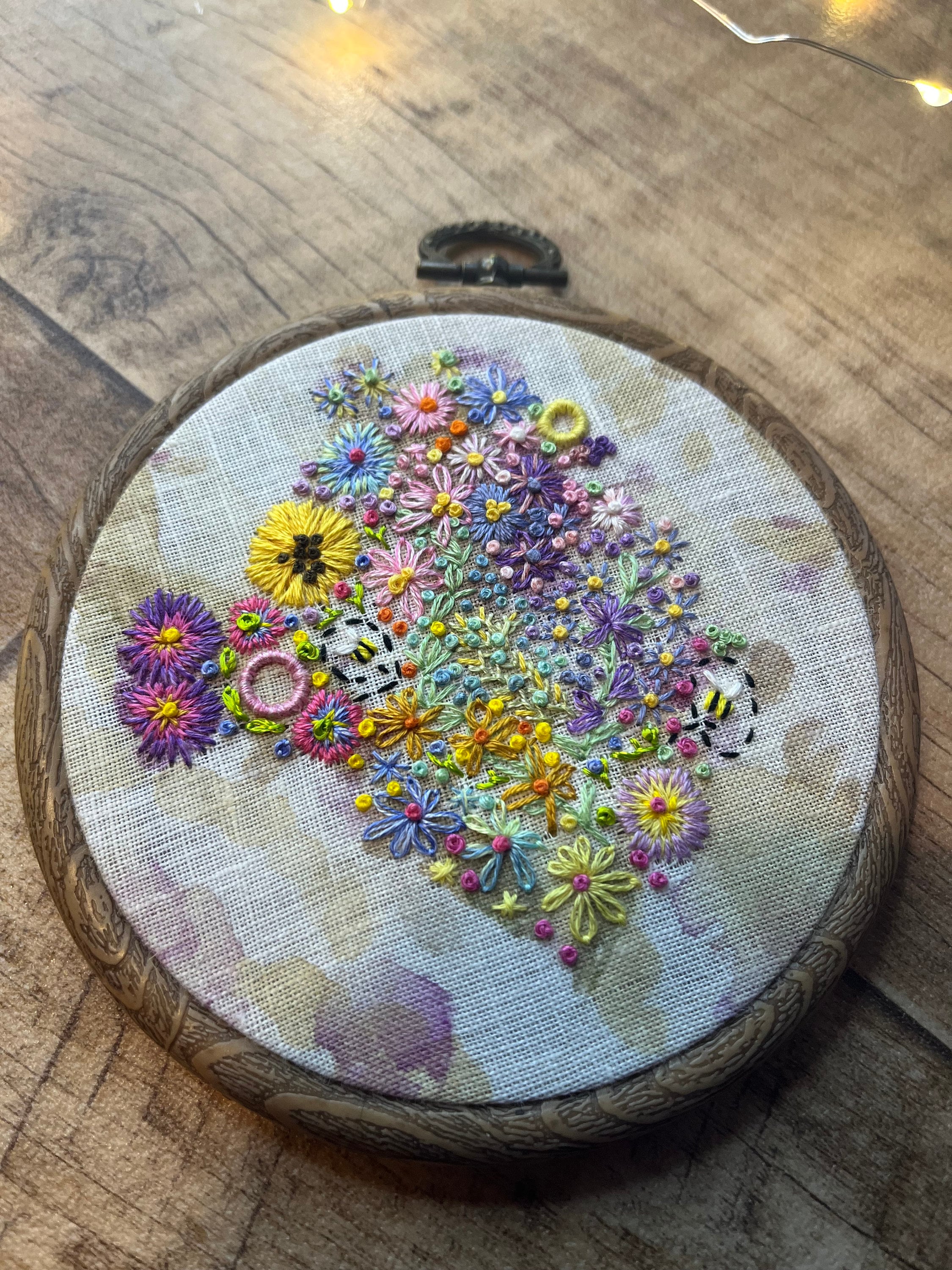 Embroidered Hoop Art - Etsy