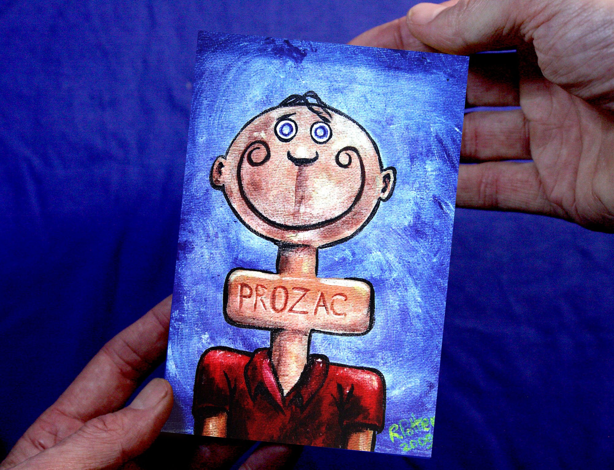 Prozac Funny Postcard 4x6 Dark Humor Depression Mental Health - Etsy