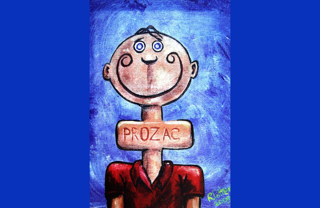 Prozac Funny Postcard 4x6 Dark Humor Depression Mental Health - Etsy