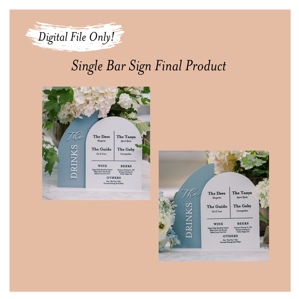 Arch Bar SVG Template File | Quarter Arch Sign Bundle | Omtech ...