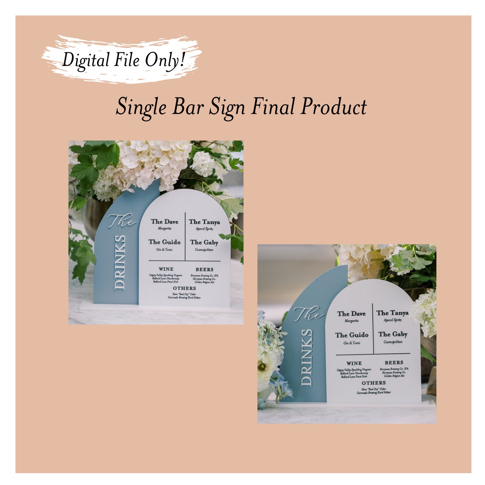 Arch Bar SVG Template File | Quarter Arch Sign Bundle | Omtech ...