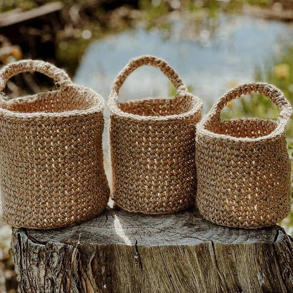 Crochet Jute Bag Pattern. PDF Pattern. Handbag Pattern. Crochet Jute ...