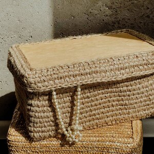 Rectangular Basket Pattern. Crochet Storage Basket Pattern. - Etsy