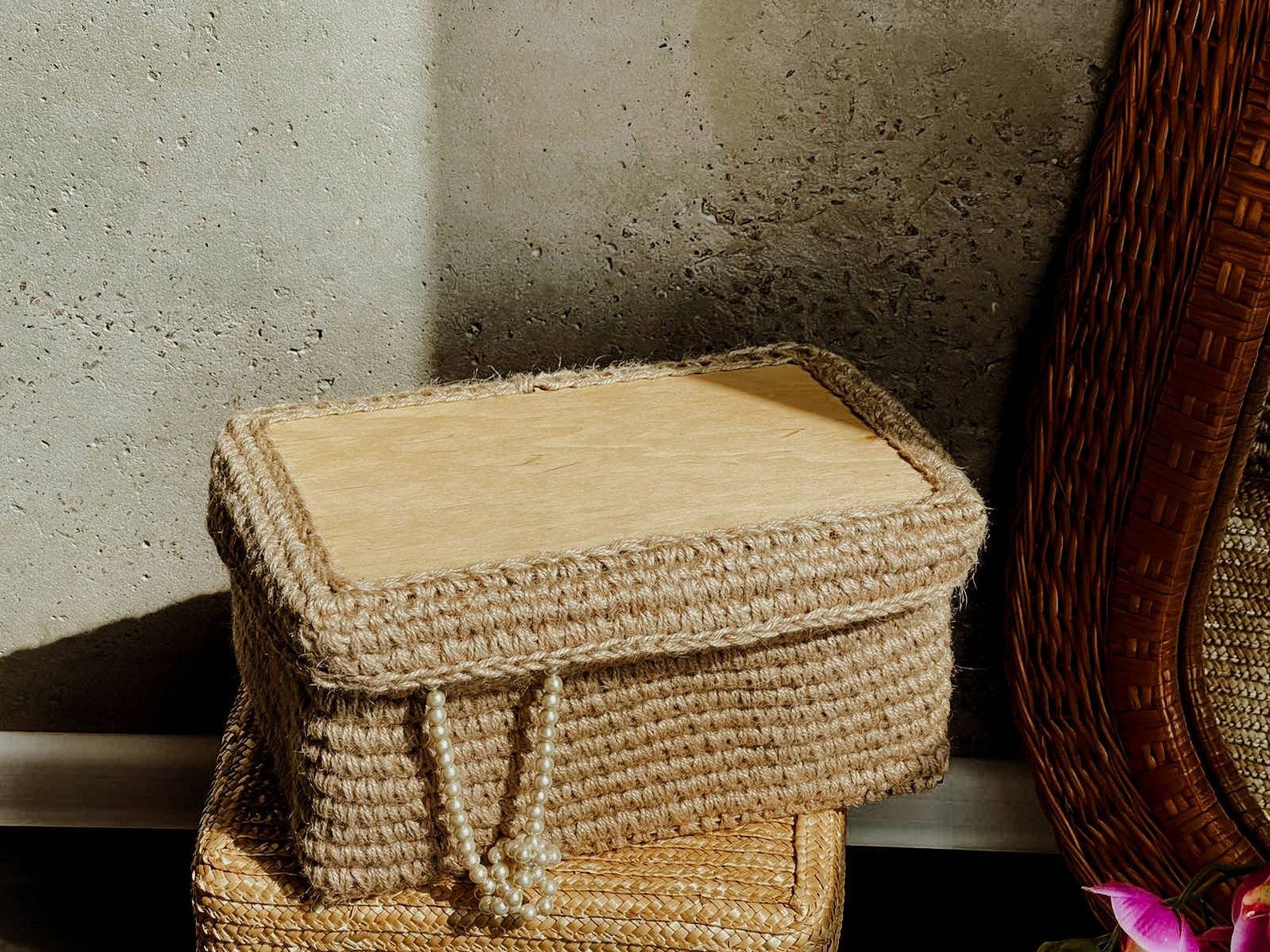 Crochet Basket Pattern. Rectangular Basket Pattern. Crochet | Etsy