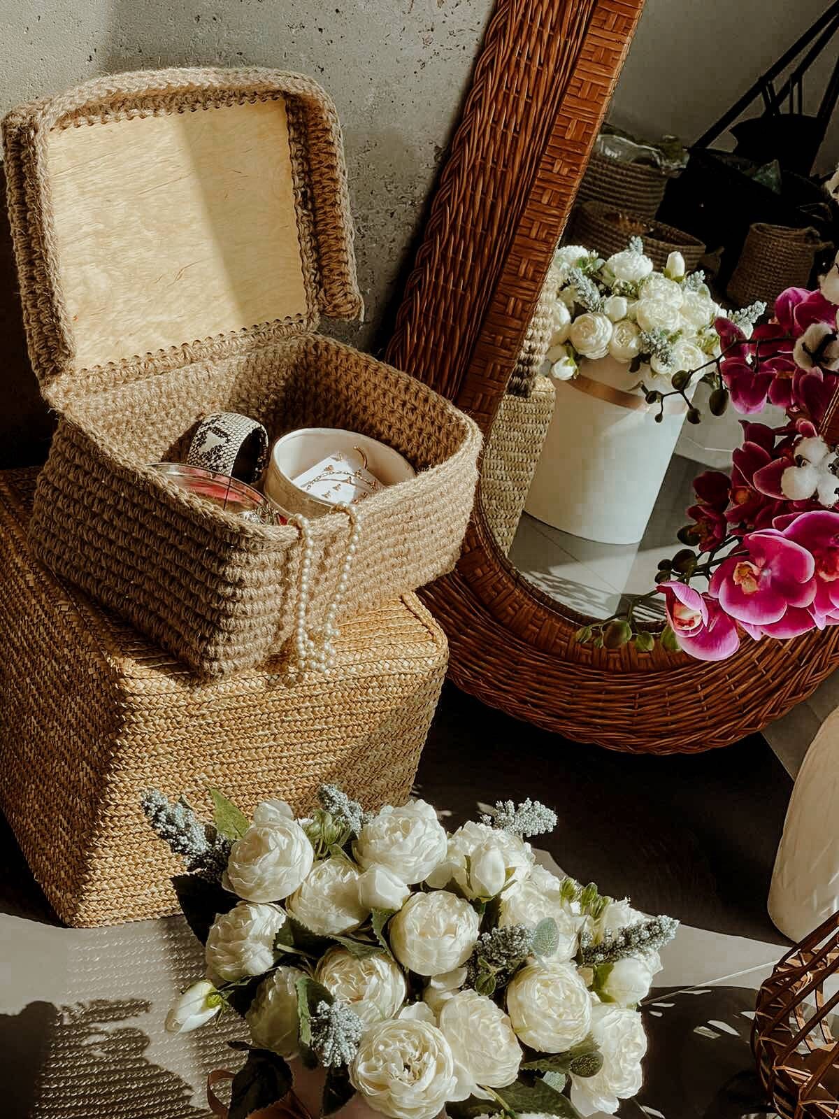 Crochet Basket Pattern. Rectangular Basket Pattern. Crochet | Etsy