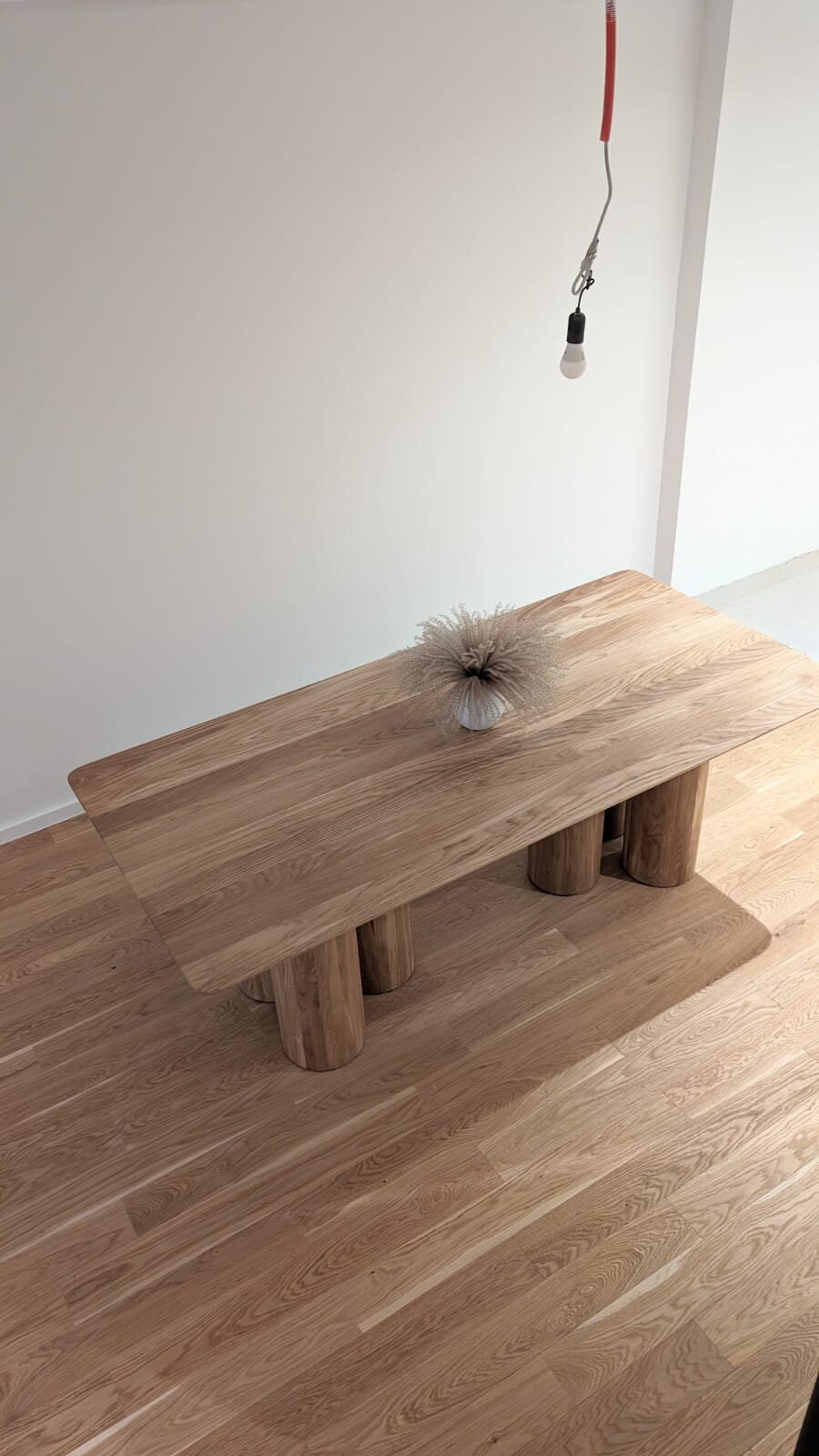 MINIMAL DINING TABLE | Solid Wood Dining Table | Danish | Luxury Oak ...