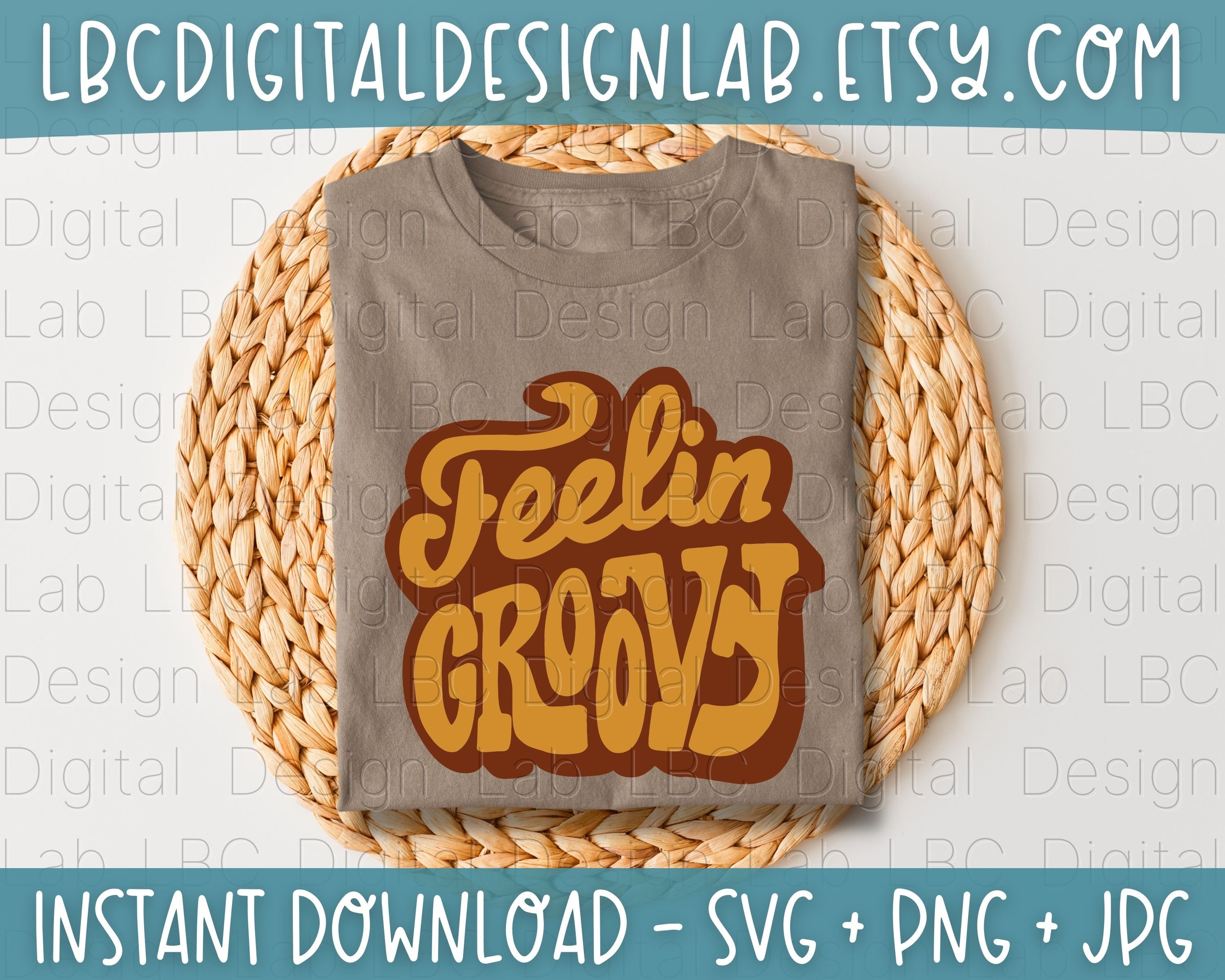Clip Art Digital Downloads PNG Feelin Groovy SVG Bundle Hippie SVG ...