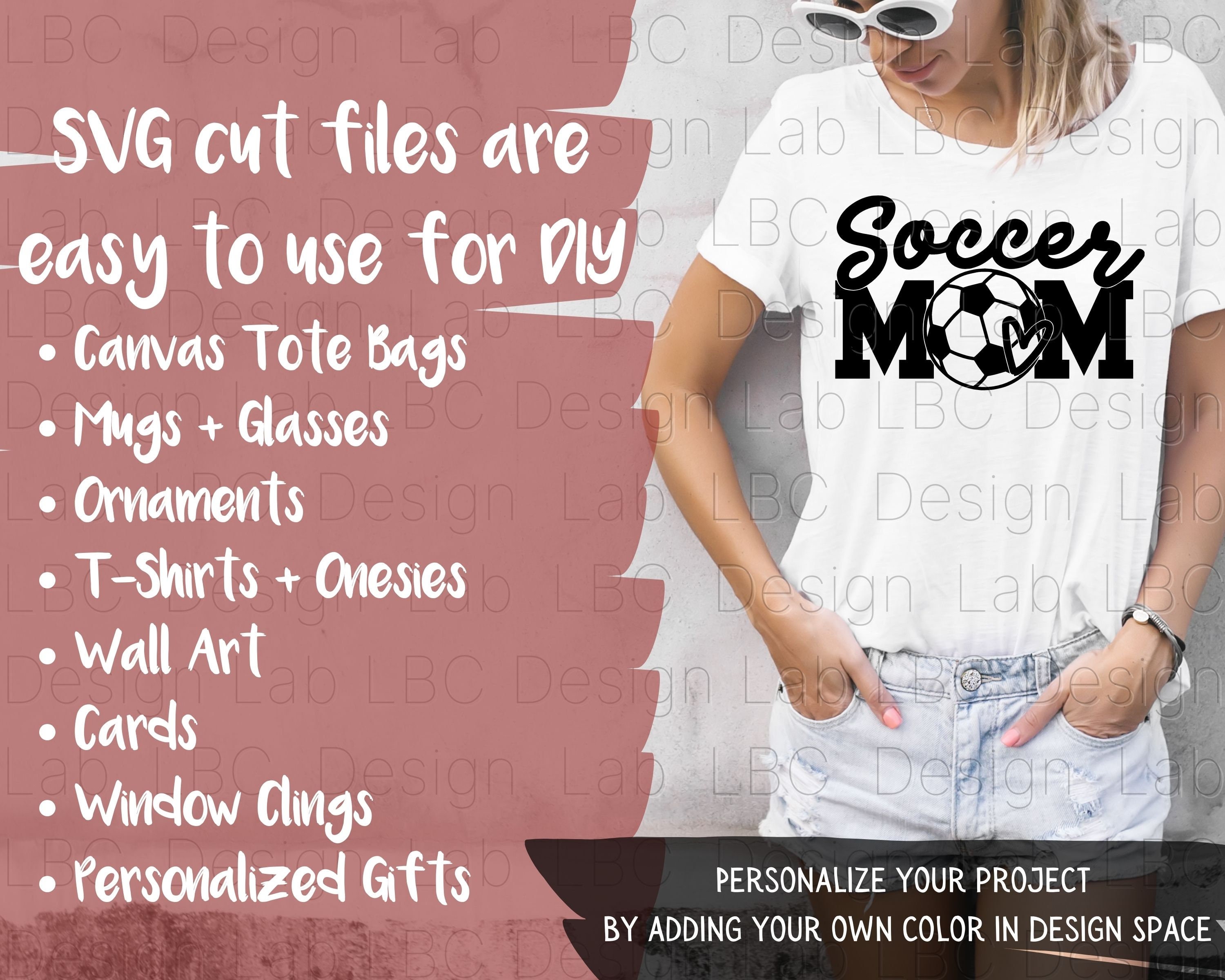 Soccer Mom SVG Soccer Mom Life Custom Soccer Fan Svg Soccer - Etsy Canada