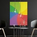 Color Wheel Printable Poster - Wall Art - Bedroom Poster - Beachball ...