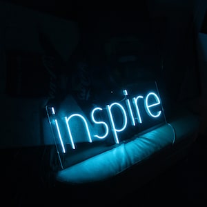 Custom Neon Wall Sign - Word Neon Sign Logo - Personalized Username ...