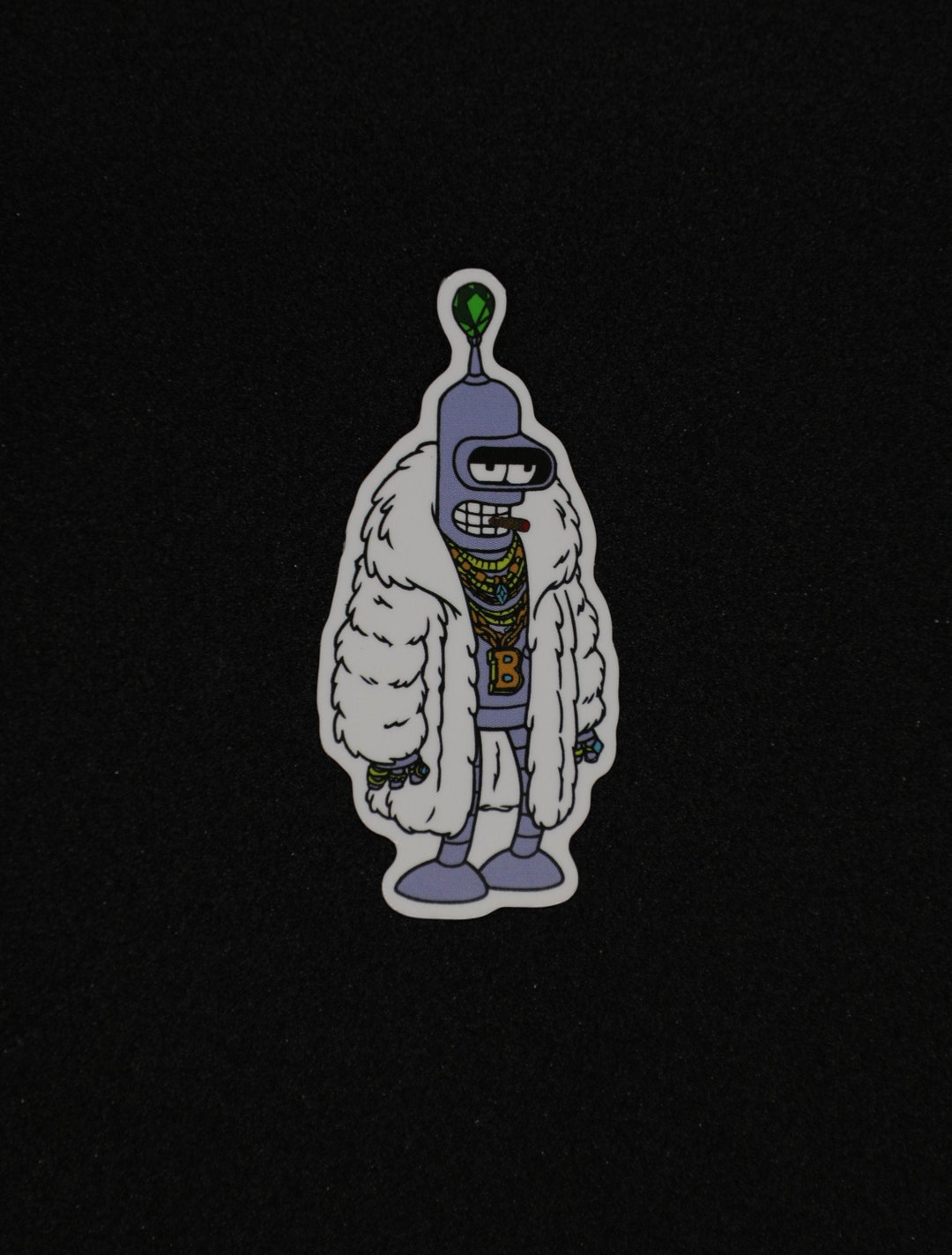 Rich Bender Futurama Sticker - Etsy