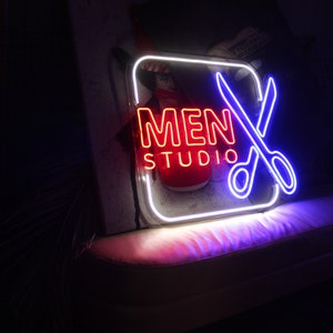 Custom Neon Wall Sign - Word Neon Sign Logo - Personalized Username ...