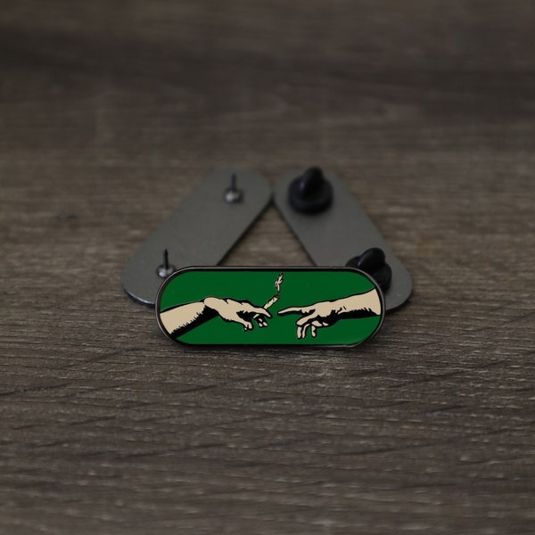 Weed Enamel Pin - Etsy