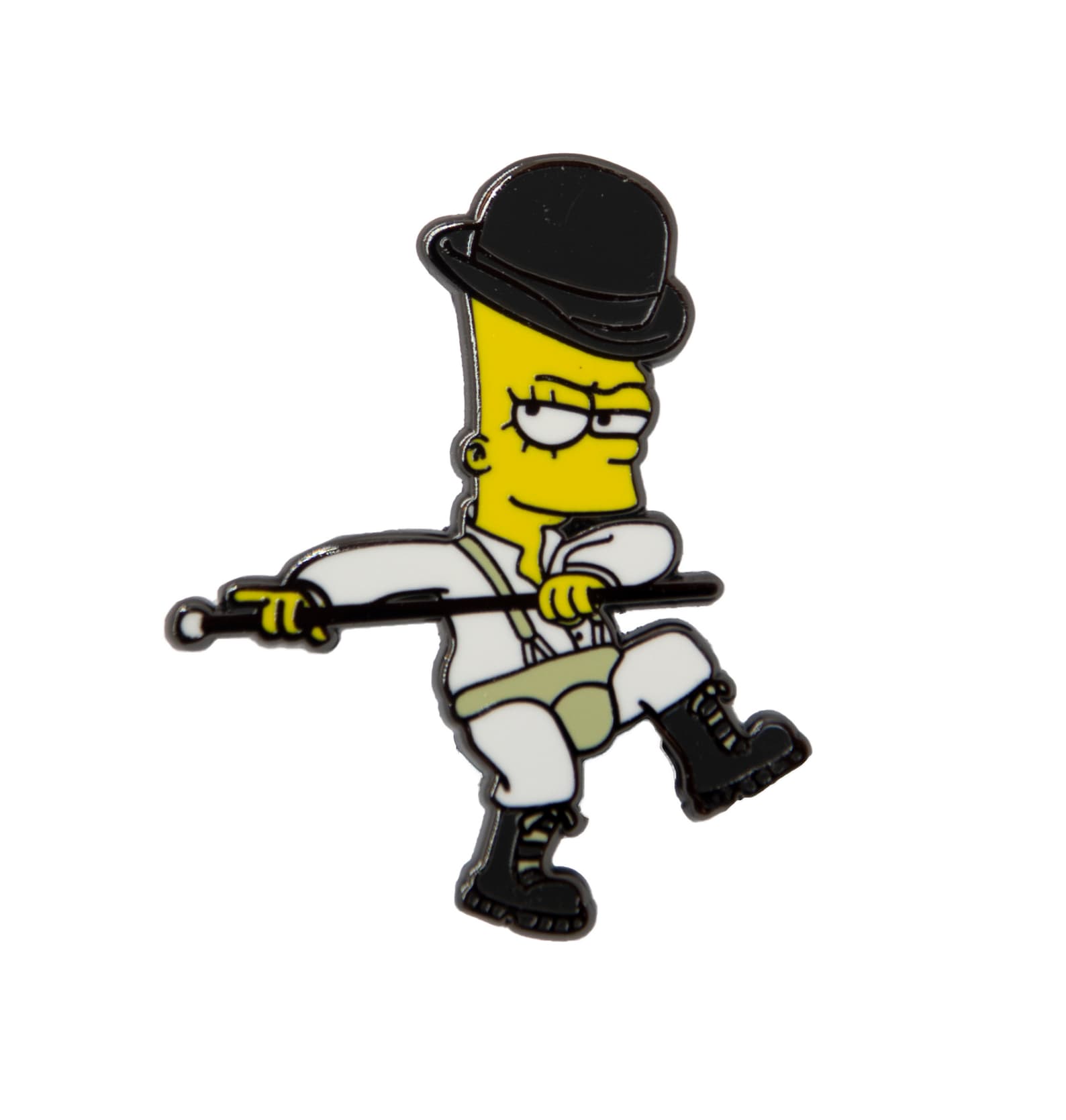 Bart Clockwork Orange the Simpsons Fans Hard Enamel Pin Gift | Etsy