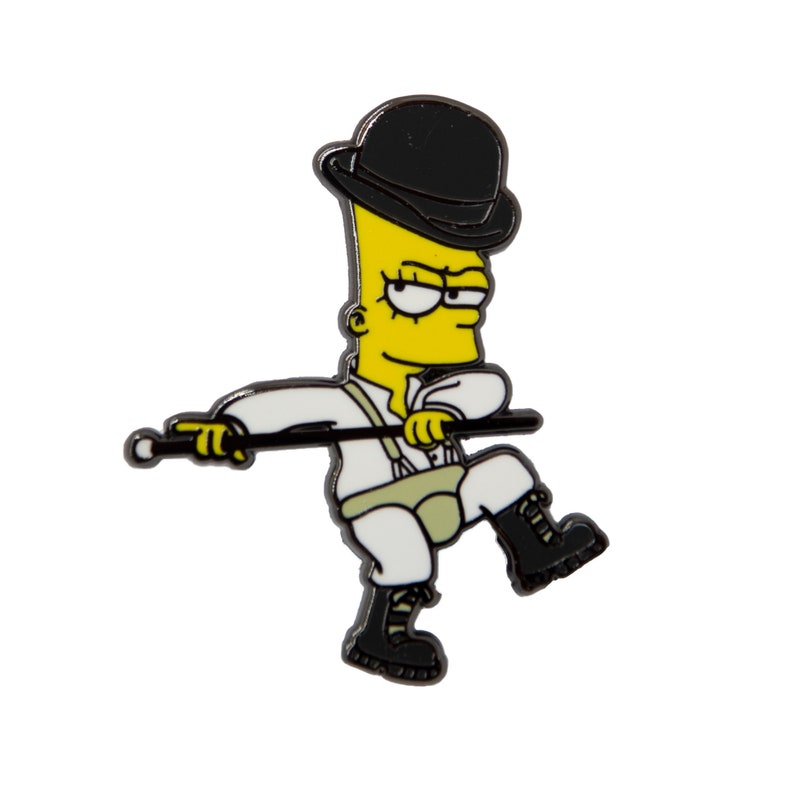 Bart Simpson Pin - Etsy