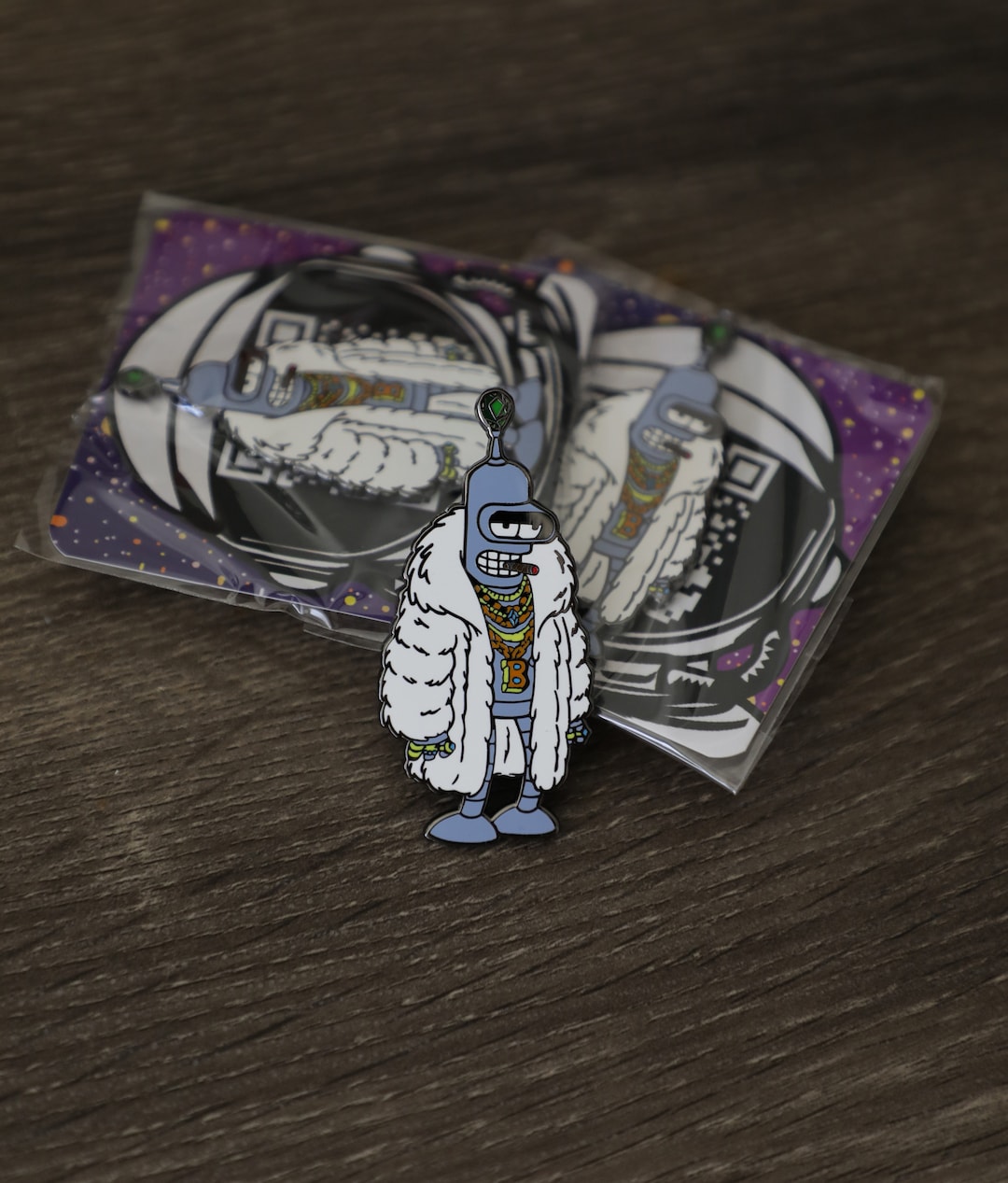 Rich Bender Pin Futurama Hard Enamel Pin Gift for Backpack Bag Jacket ...