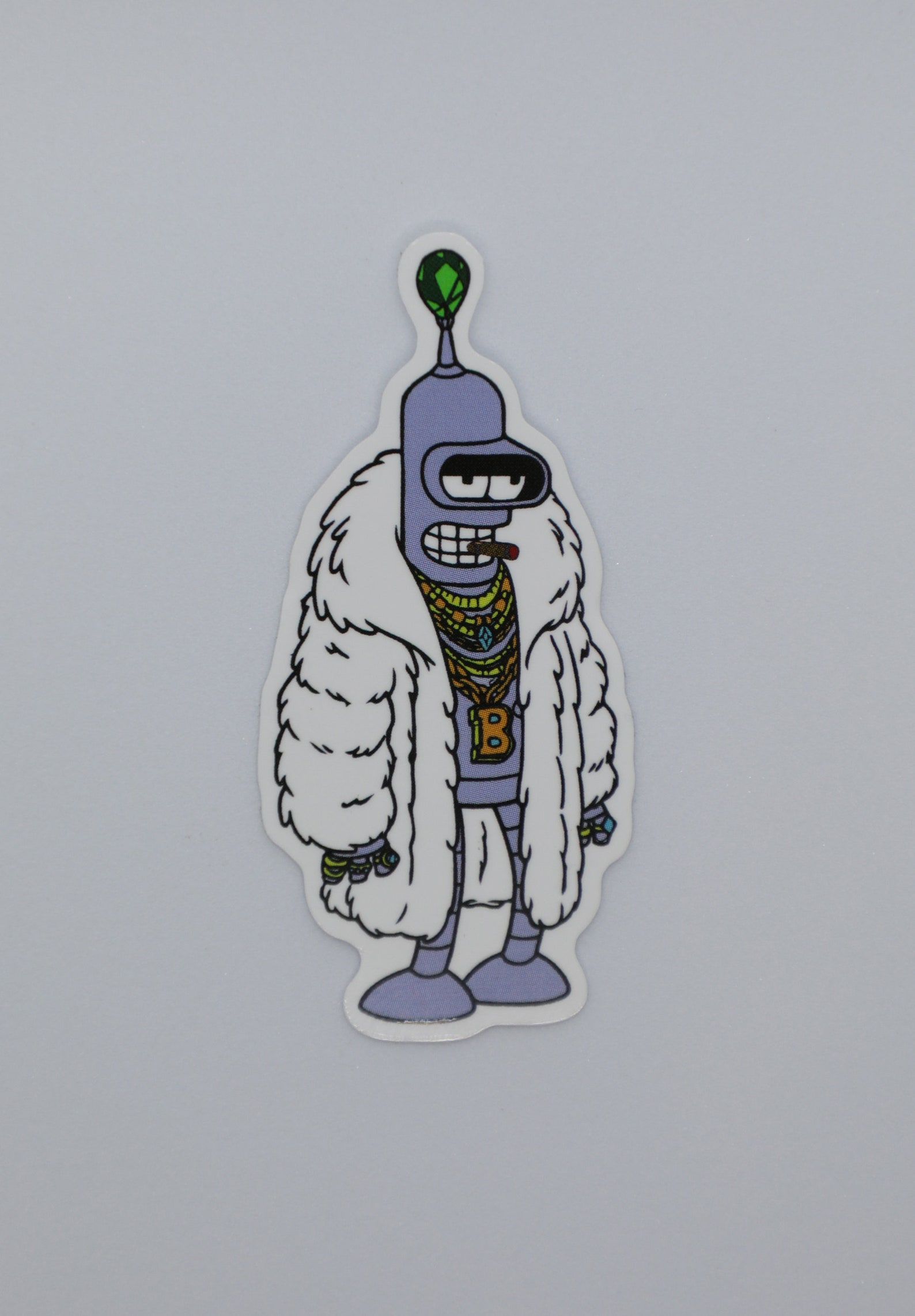 Rich Bender Futurama Sticker - Etsy