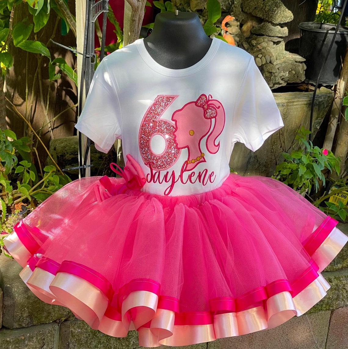 Barbie Girl Dress, Barbie Girl Birthday Dress, Girls Birthday Dresses ...