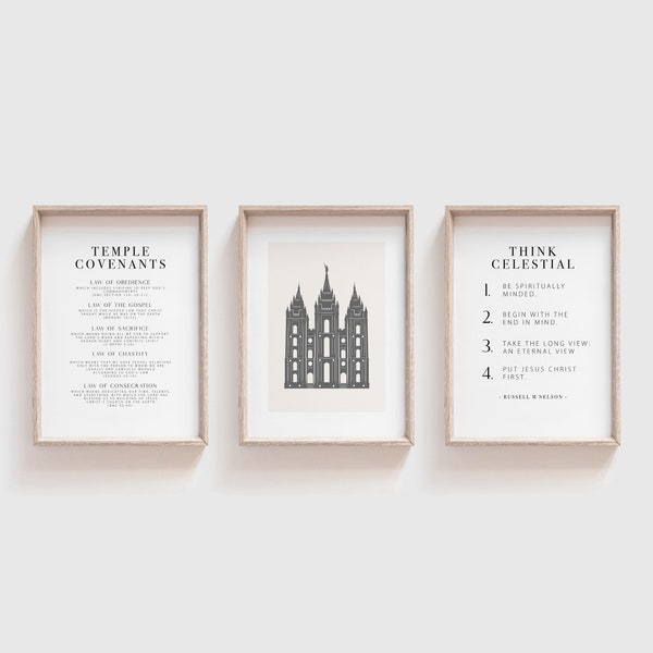 Think Celestial Temple Poster - Etsy