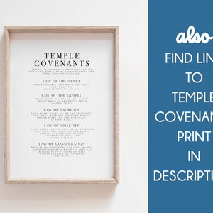 LDS Baptism Covenants Poster: Printable Wall Art (digital Download) - Etsy