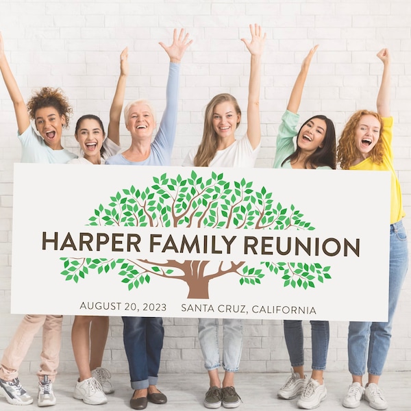 Family Reunion Sign and Banner - Etsy