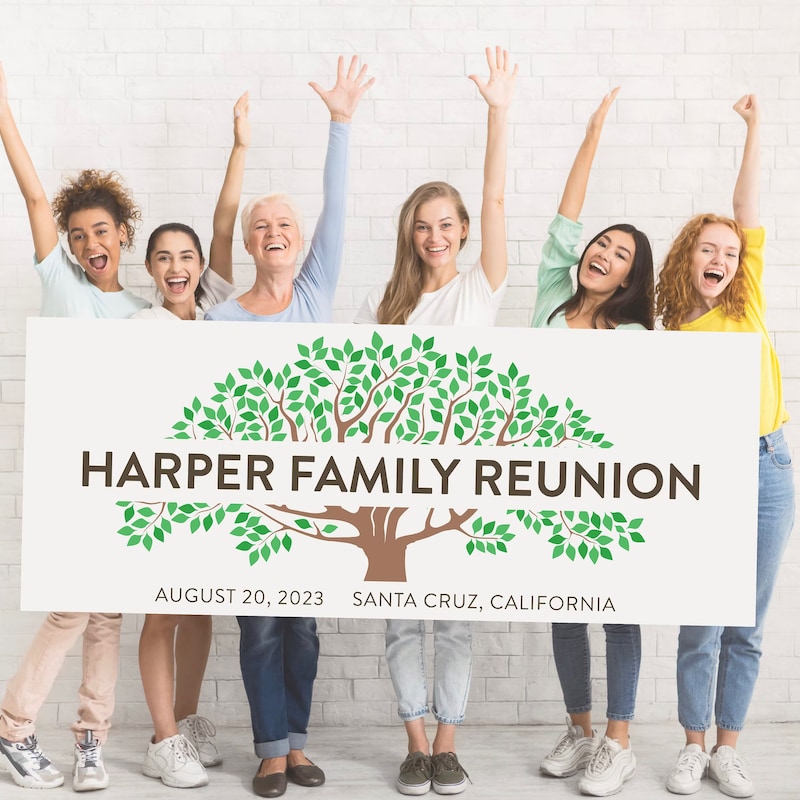 Family Reunion Banner - Etsy