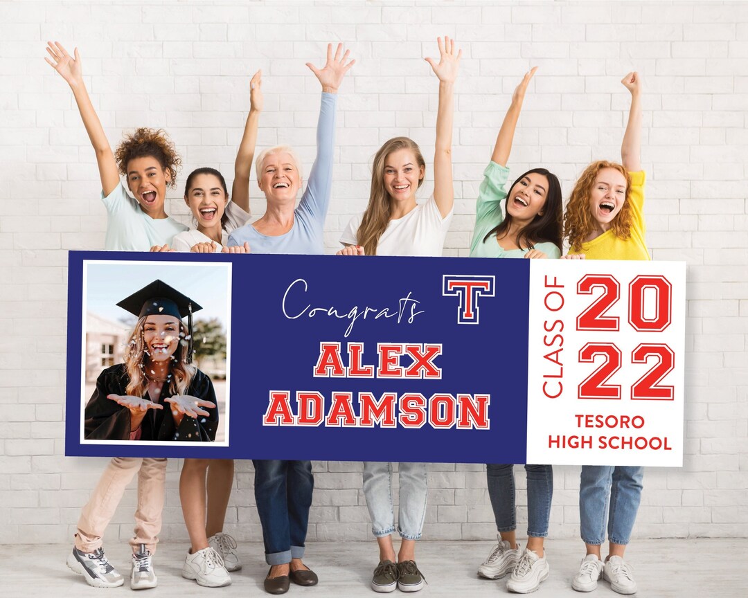 Custom Graduation Vinyl Banner | High School Graduation | College ...