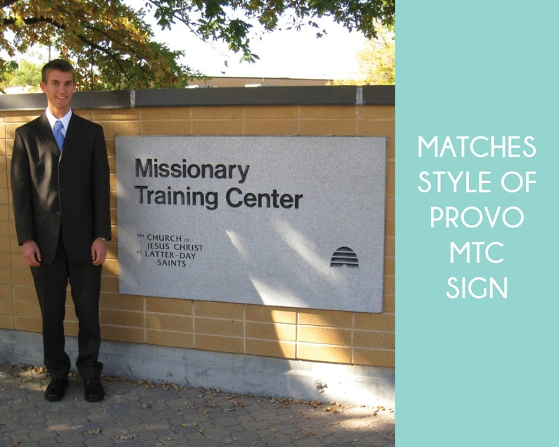 Custom at Home MTC Poster LDS Missionary - Etsy