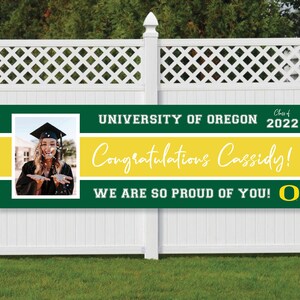 Custom Graduation Vinyl Banner: High School or College - Etsy