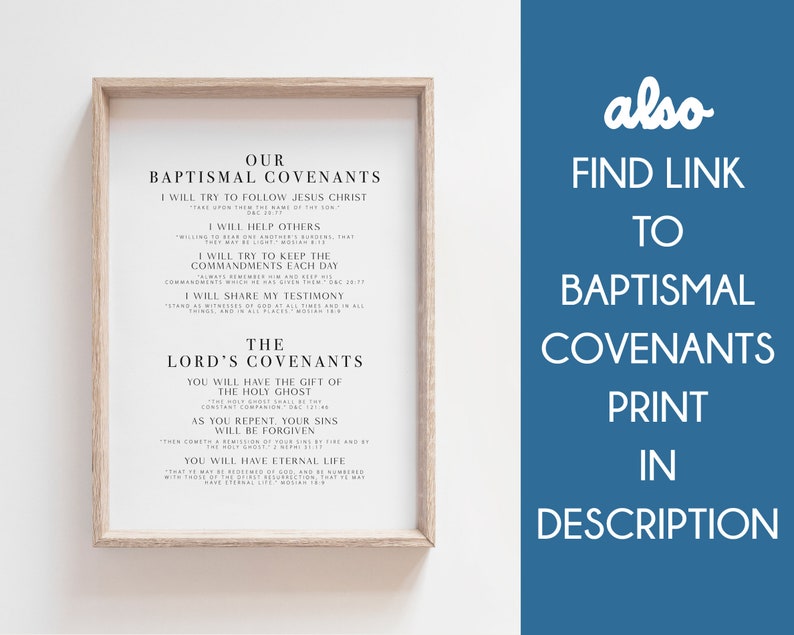 LDS Proclamation Bundle Cursive 5 Sizes Living Christ - Etsy