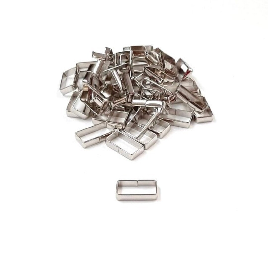 ADD ON Metal Strap Keepers for Collars - Etsy